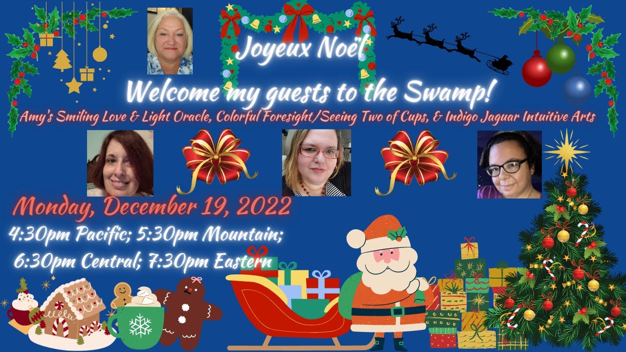Joyeux Noël!! Christmas in the Swamp w/Guests Amy, Silvia, & Heather ...