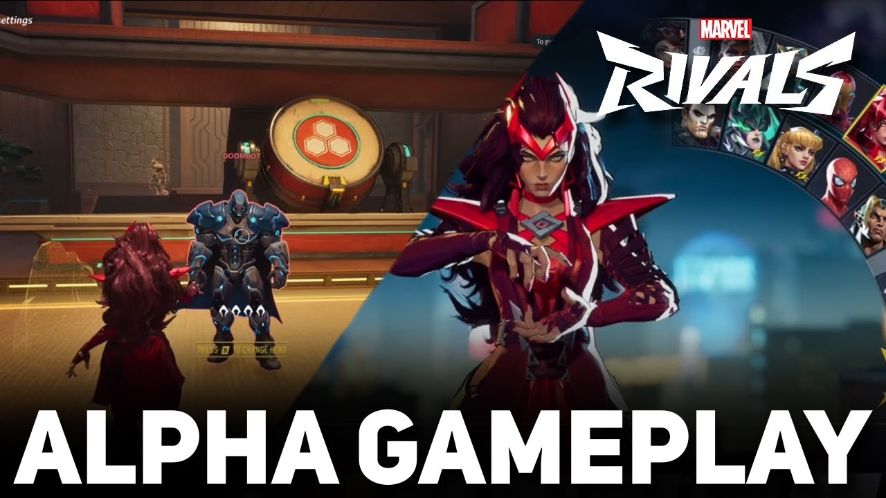 Marvel Rivals - Closed Alpha Gameplay - YouTube
