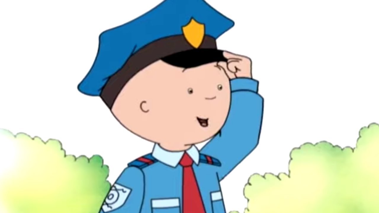 Caillou On Duty | Caillou Cartoon - YouTube
