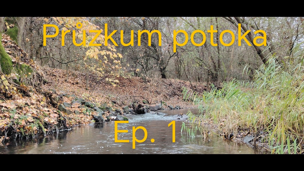 Průzkum neznámého potoka Ep.1. Skrývá potok tajemství ? - YouTube
