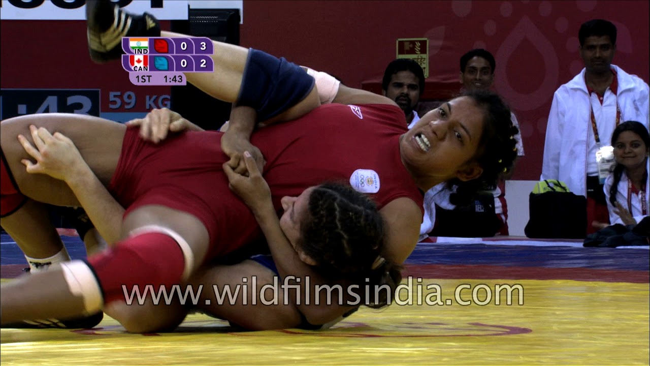 Alka Tomar jumps with joy on attaining Gold glory at Commonwealth Games ...