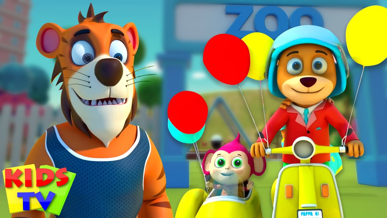 Scooter Song, स्कूटर गीत, Hindi Rhymes and Songs for Babies - YouTube