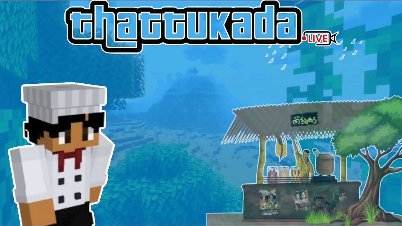 Thattukada Server Is Live | Steve Playzz Live #minecraft #malayalam ...