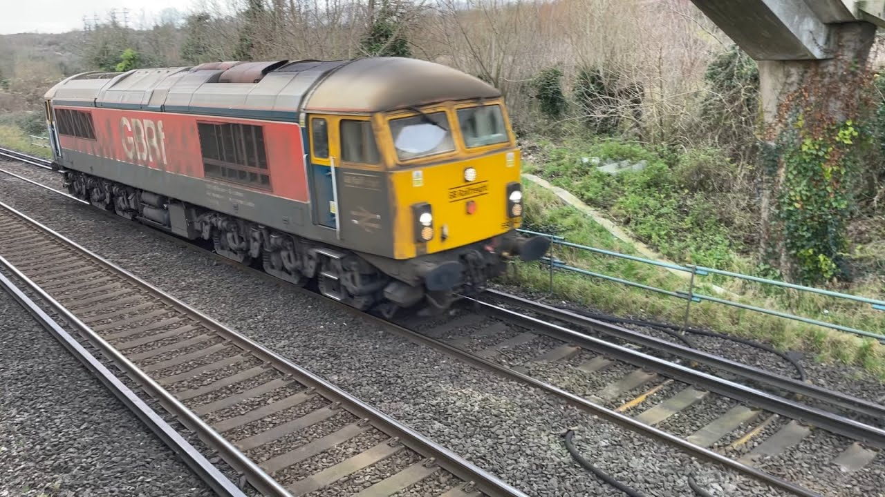 Class 69 | 69004 | Light Engine | GB Railfreight - YouTube