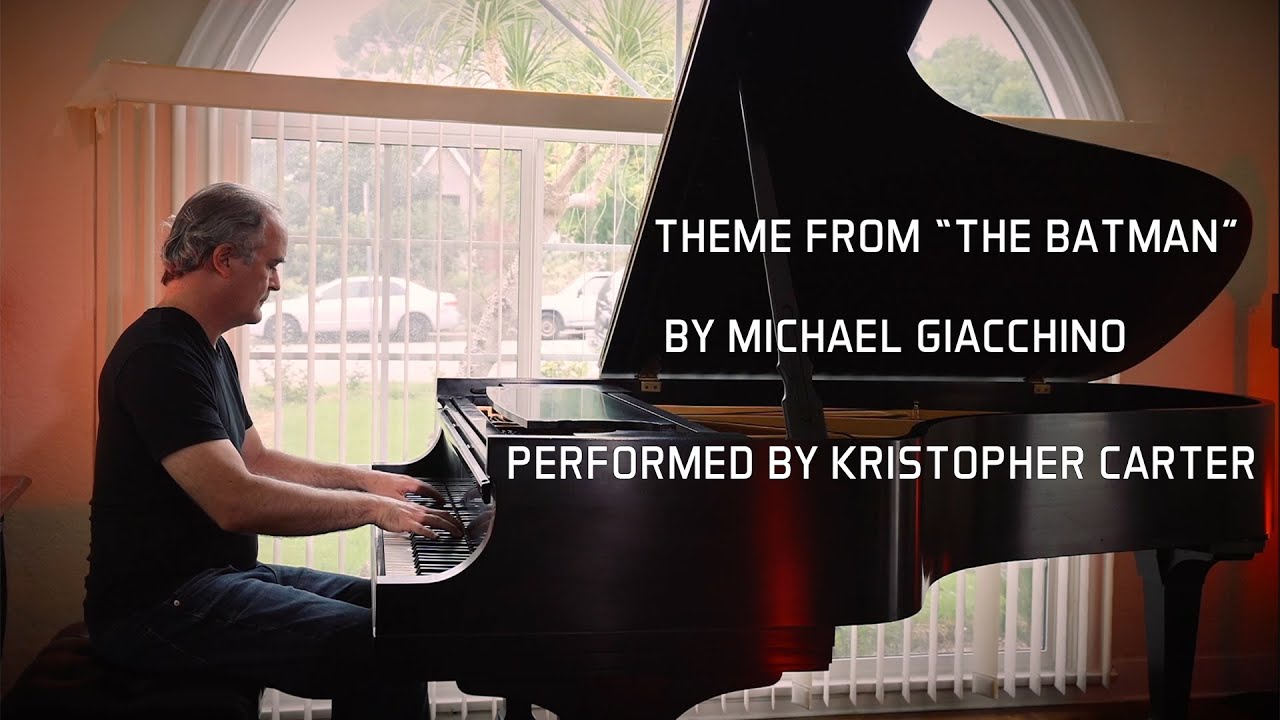 The Batman (Giacchino)—Kristopher Carter Piano Cover - YouTube