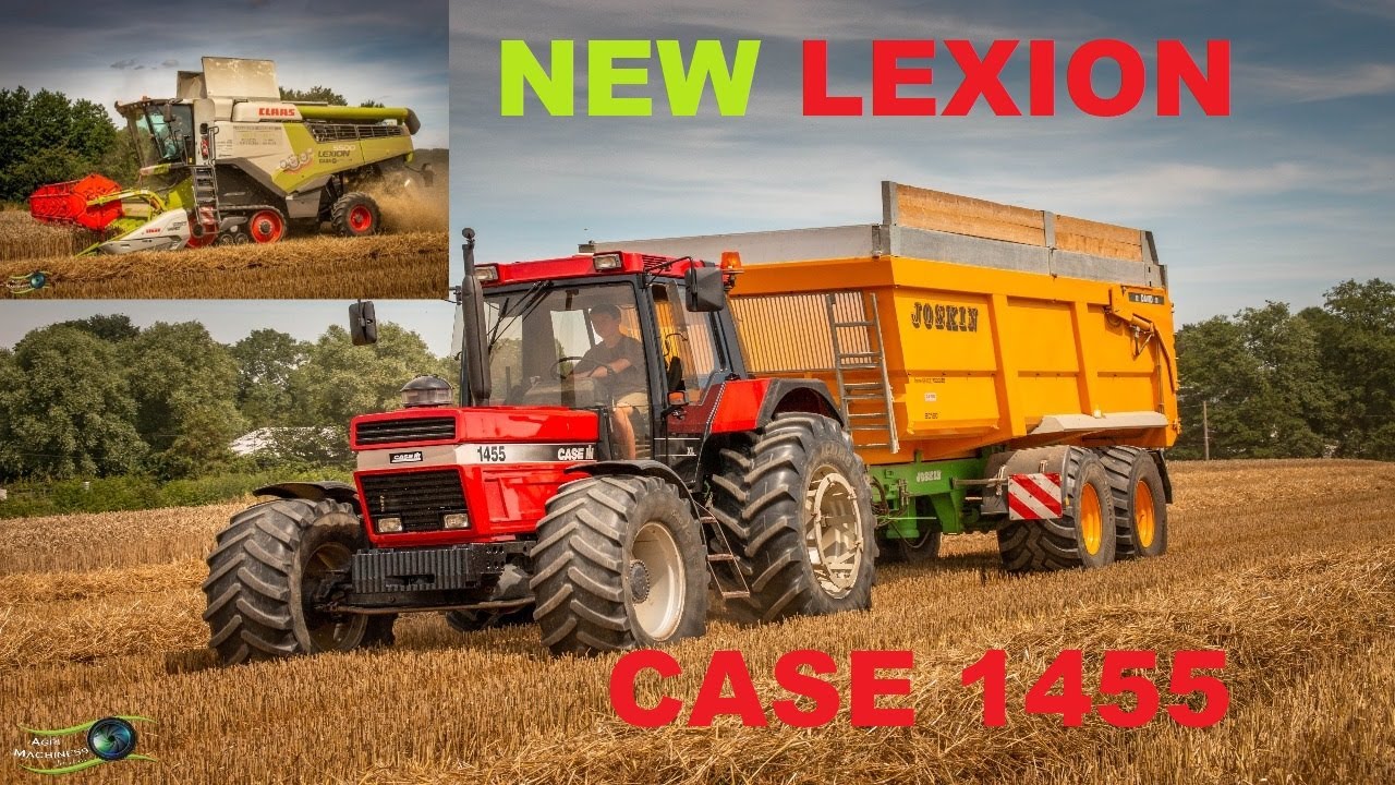 🤩NEW CLAAS LEXION TT 5500 + CASE IH 1455🔊🔊 💪💨 - YouTube