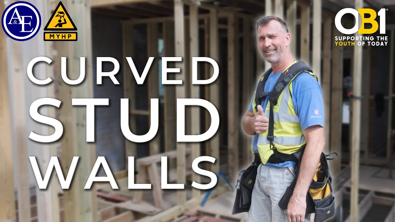 Building Curved Studwork | Onsite #36 - YouTube