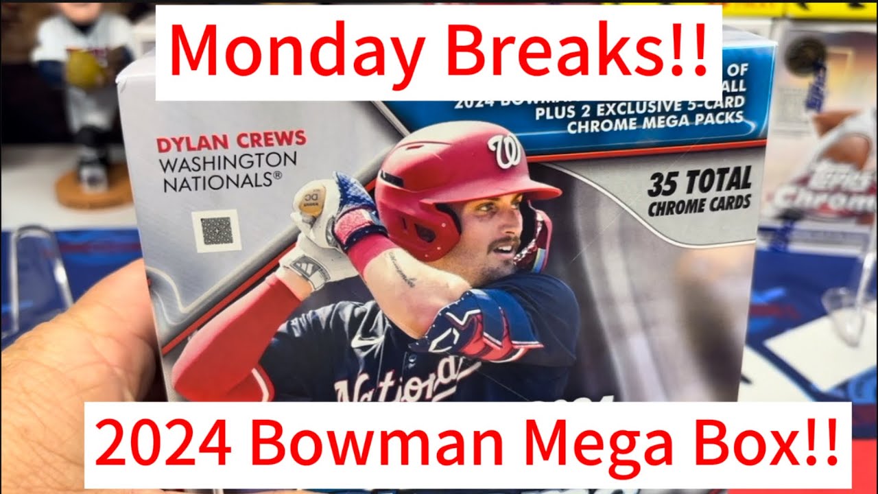 2024 BOWMAN CHROME MEGA BOX!! AWESOME ROOKIE AND MEGA FRACTOR HITS ...