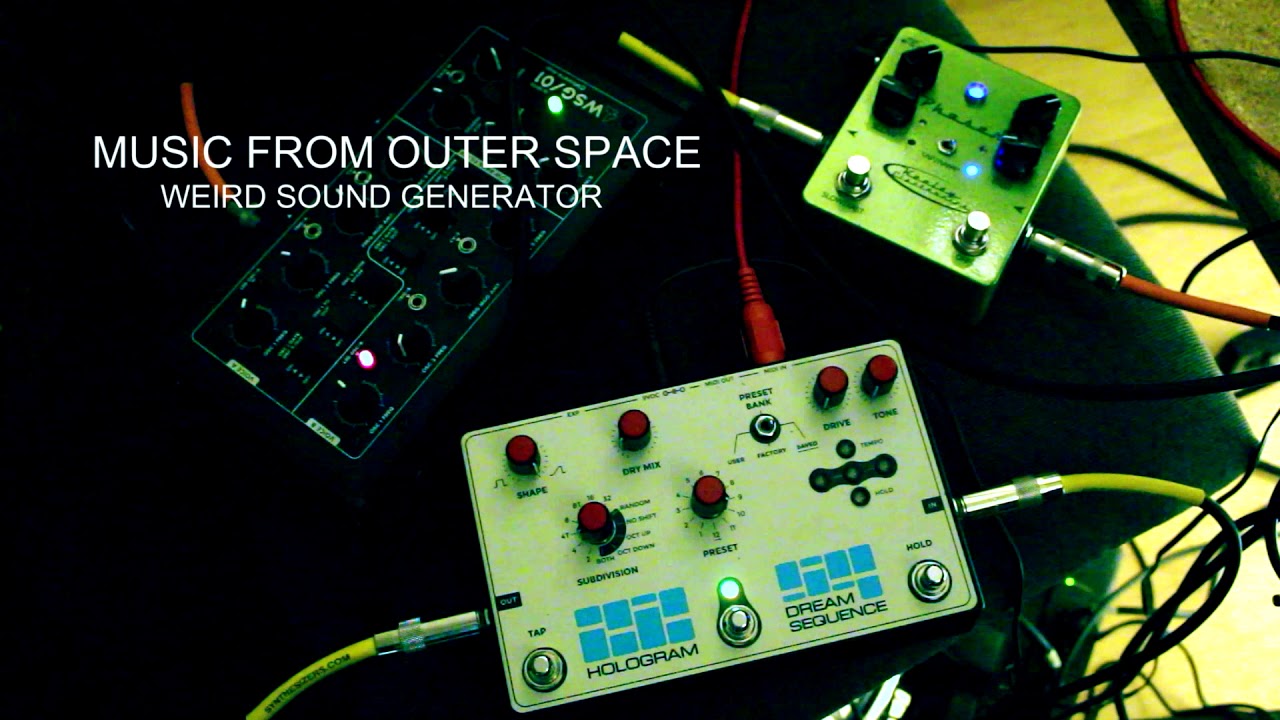 MFOS Weird Sound Generator + Hologram Dream Dream Sequence - YouTube