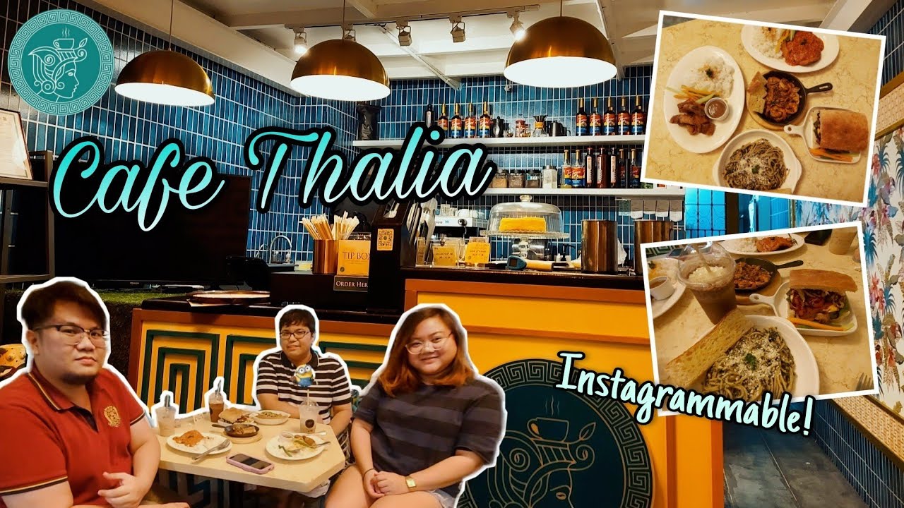 CAFE THALIA | INSTAGRAMMABLE CAFE SHOP | JR Vlogs#23 - YouTube