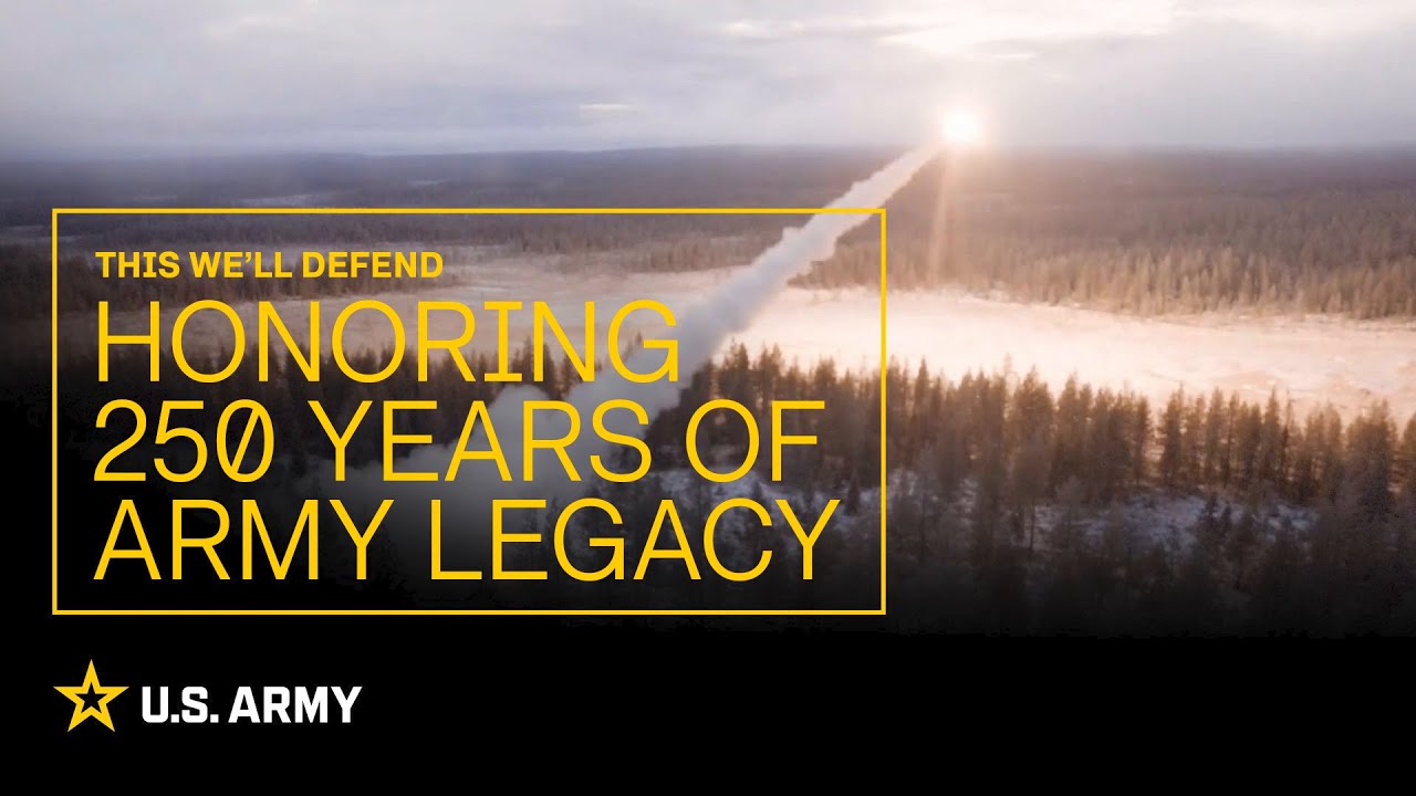 This We'll Defend: Honoring 250 Years of Army Legacy - YouTube