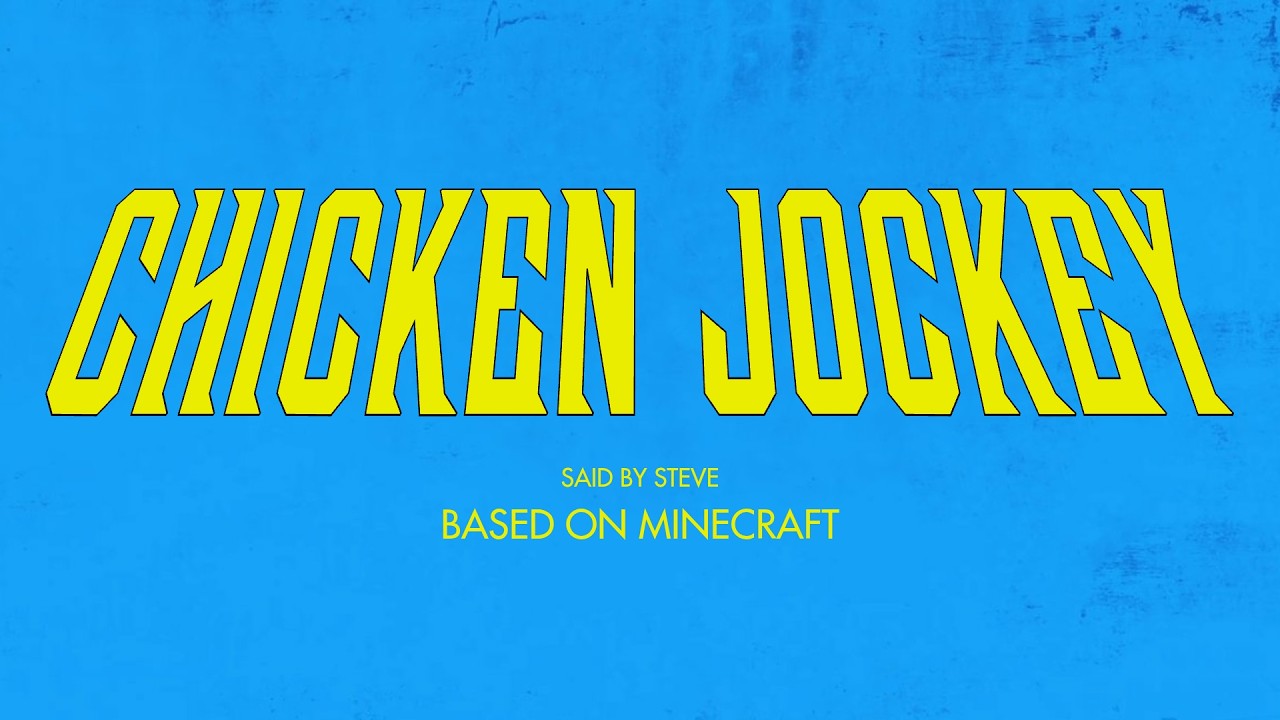 A Minecraft Movie but everytime Steve talks becomes an Invincible title ...