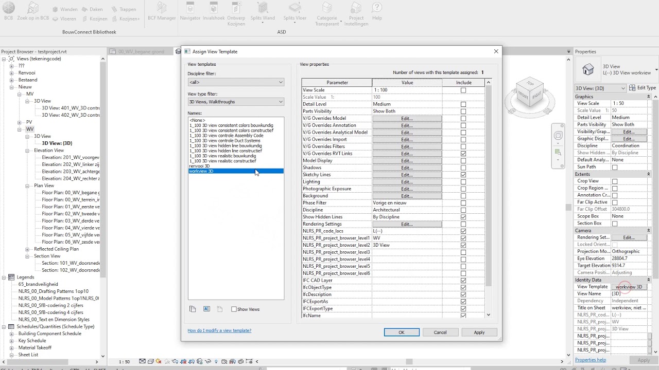 C4 Revit project opstarten - YouTube