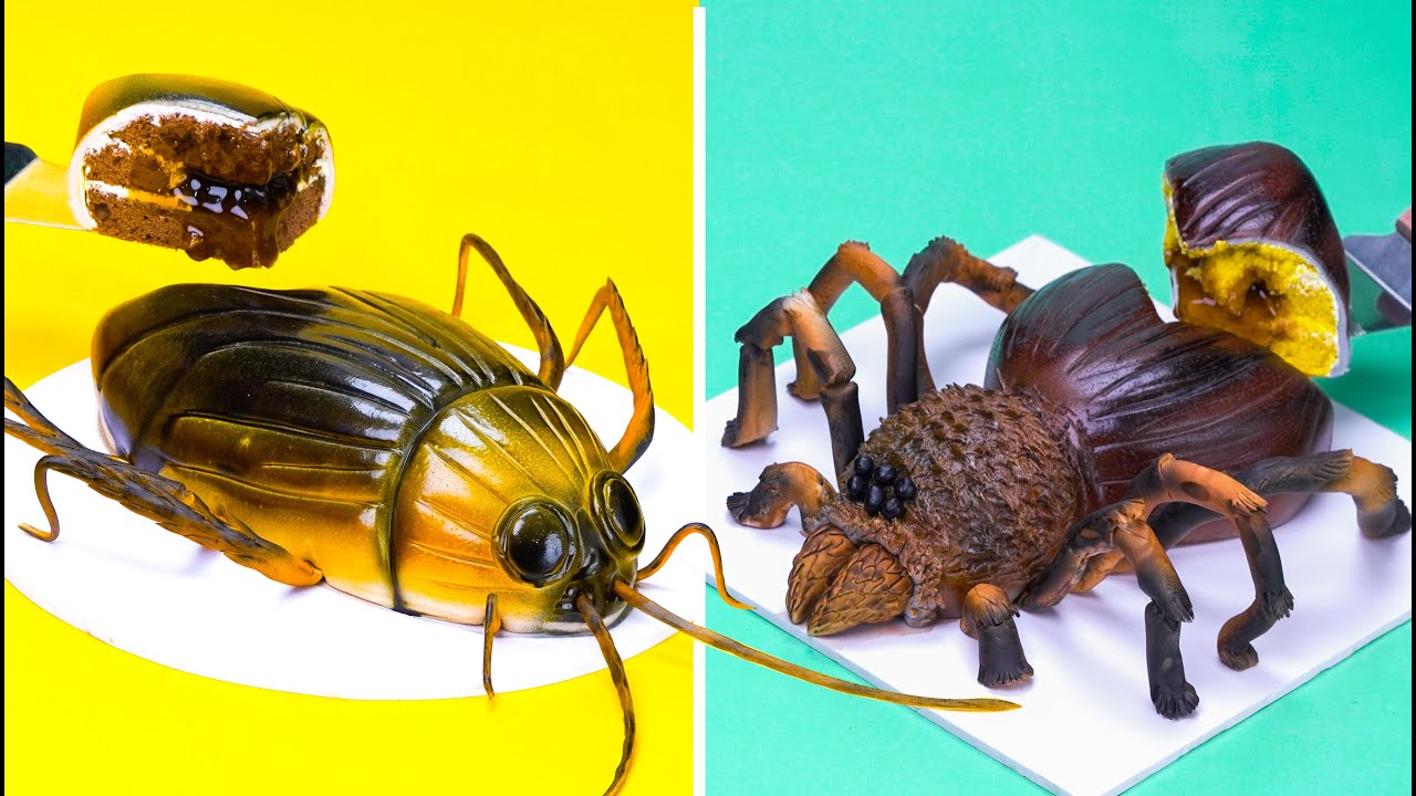 Cake Decorating Ideas - How to Make Cute Insect Cakes Recipes - So ...