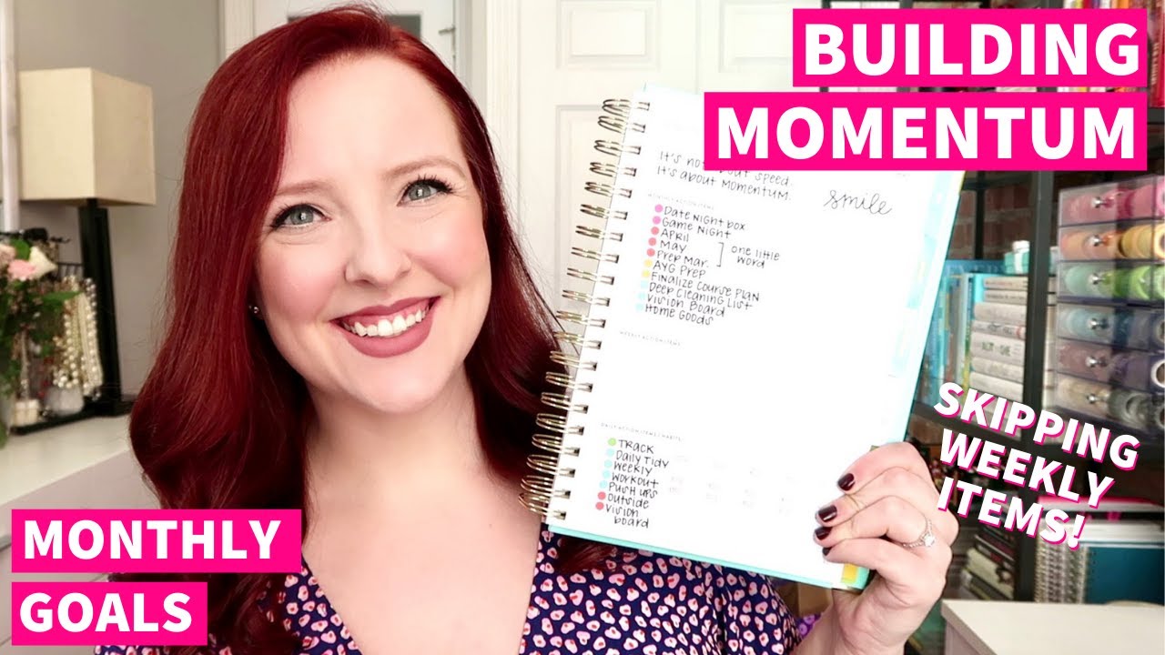 MONTHLY GOALS | POWER SHEETS CHECK IN | MAY 2021 - YouTube