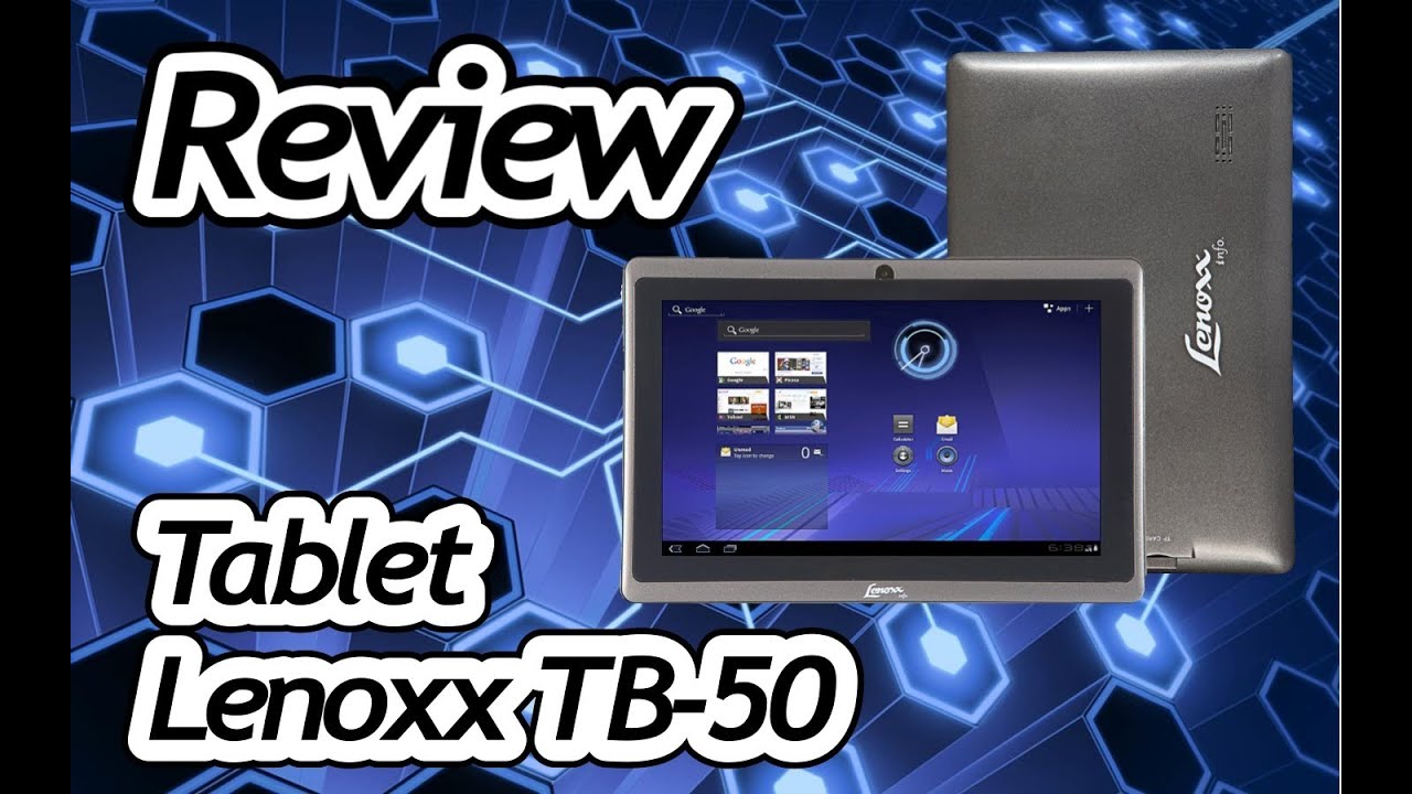 Review Tablet Lenoxx TB 50 - YouTube