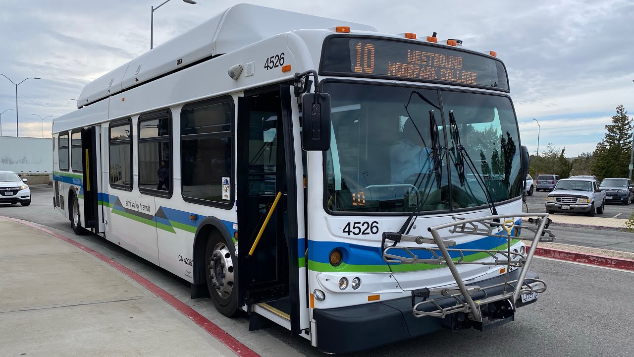 Simi Valley Transit 2011 New Flyer C40LFR #4526 - YouTube
