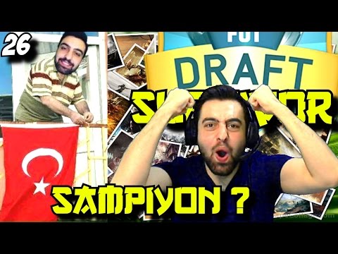 Fifa 16 FUT Draft SURVIVOR | SIZLERIN KURDUGU TAKIM Sampiyon ? | 26.Bölüm | Ps4