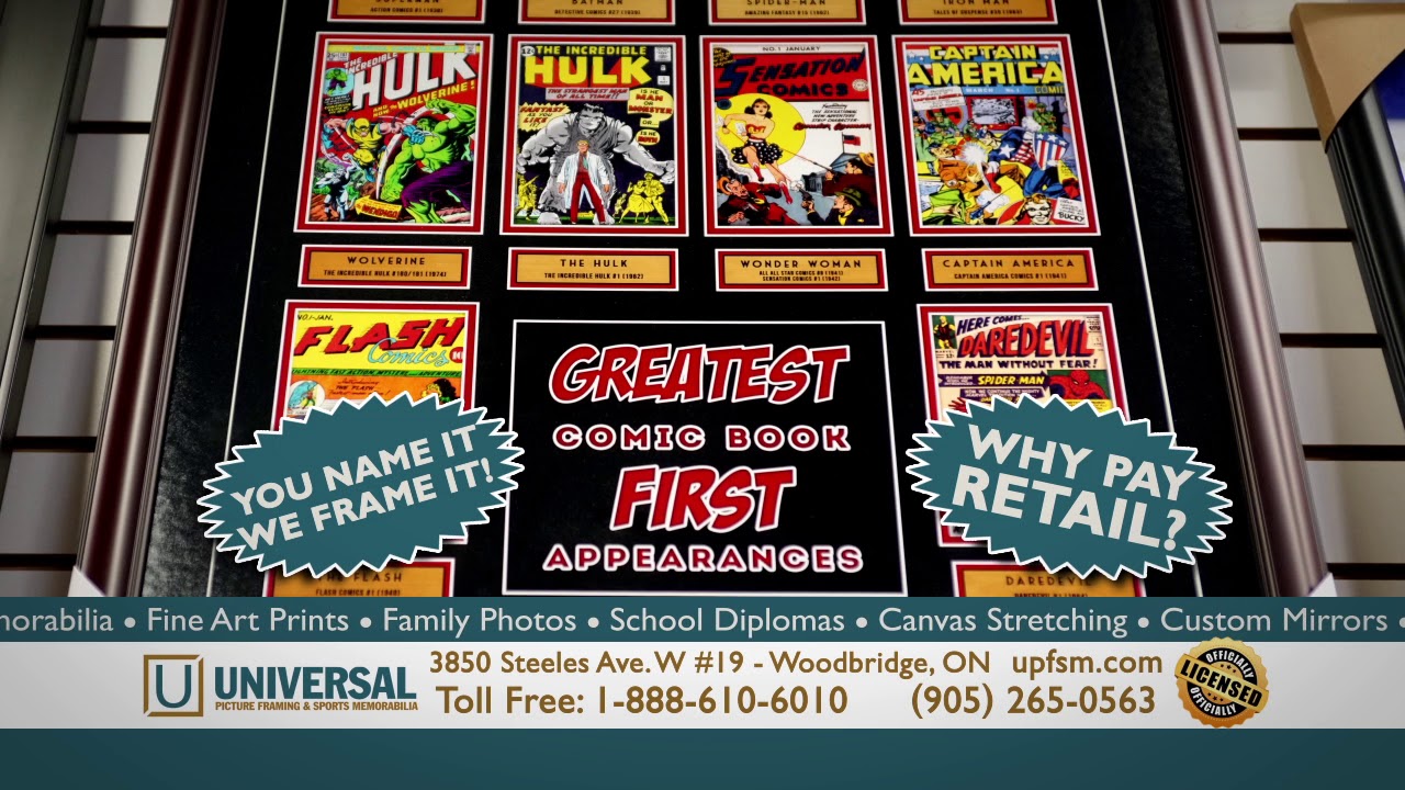Universal Picture Framing - "We Frame It" :15 - YouTube