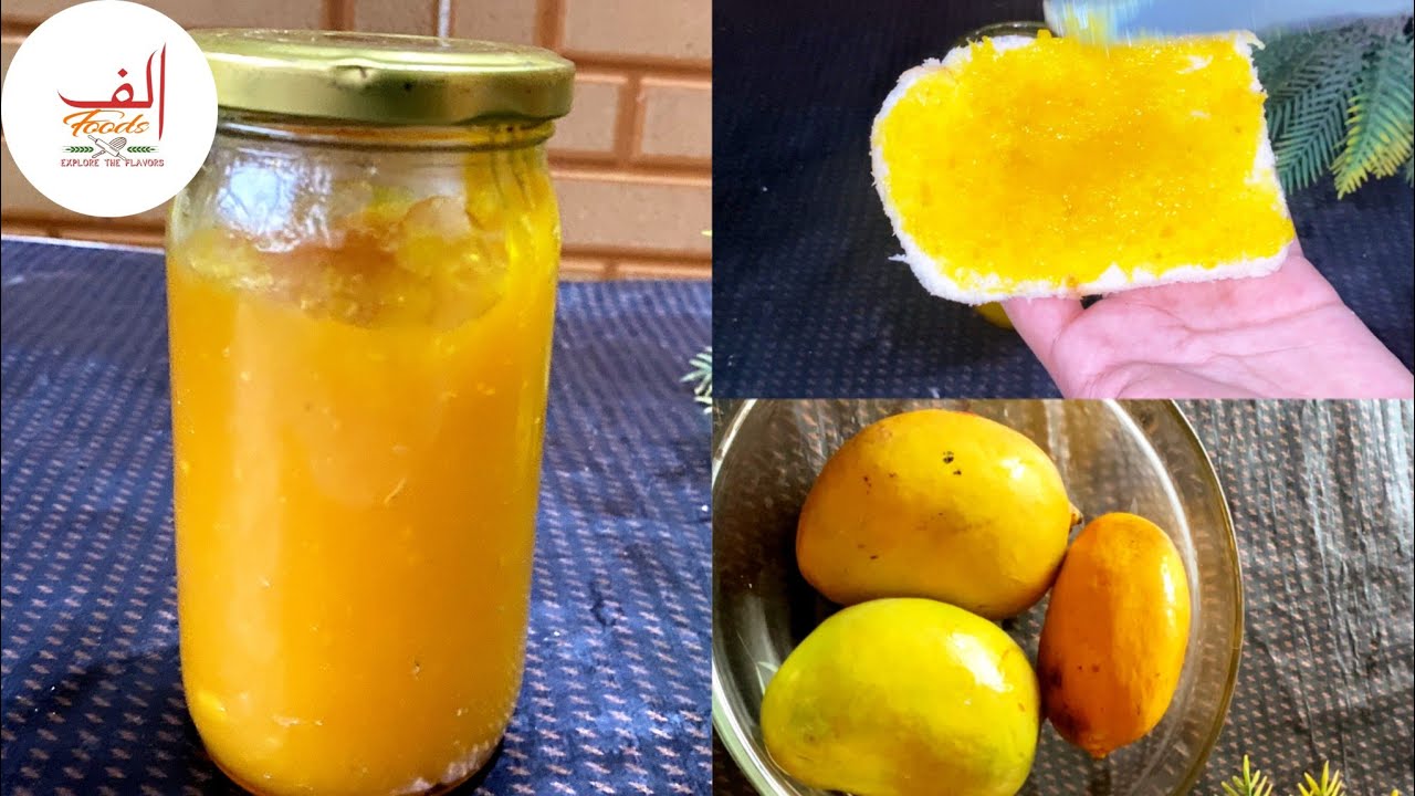 3 Ingredients Mango Jam Recipe at Home | Breakfast Recipe | Alif Foods ...