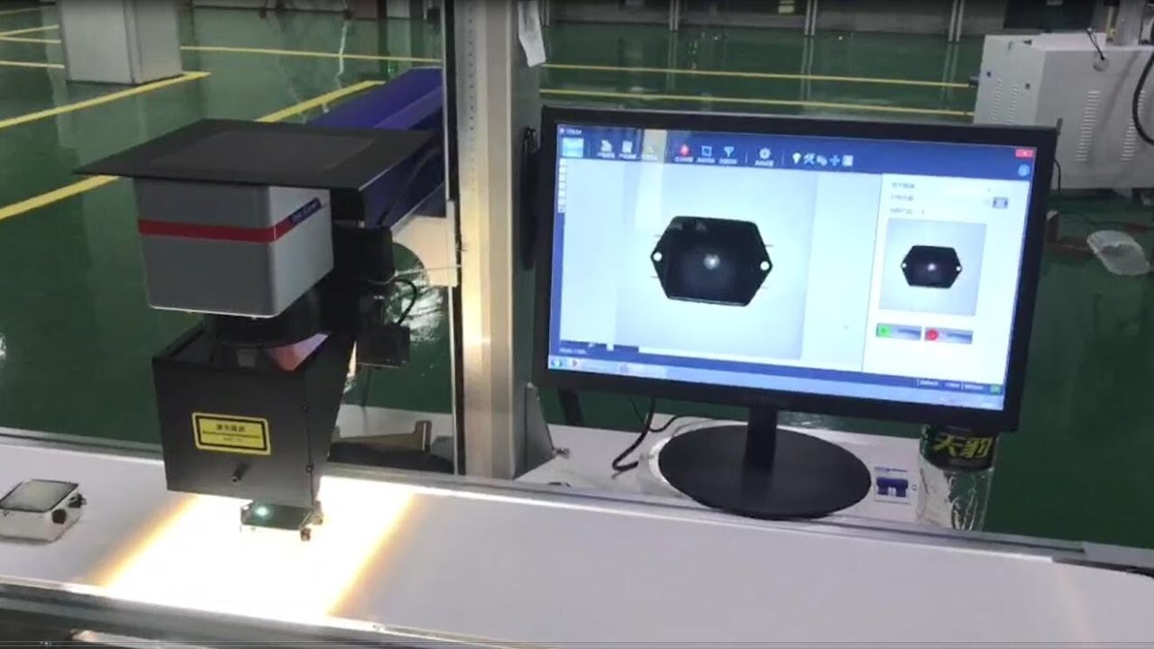 Laser Engraver with Camera to Fix Marking Position Automatically - YouTube