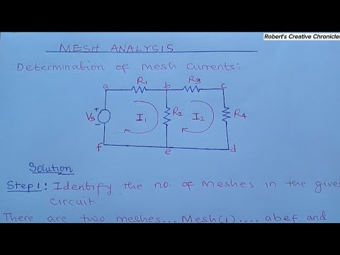 Mesh Analysis - YouTube