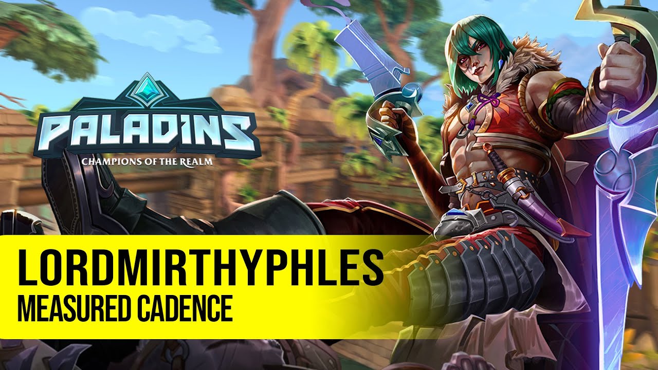 LordMirthyphles Caspian PALADINS PRO COMPETITIVE GAMEPLAY l MEASURED ...
