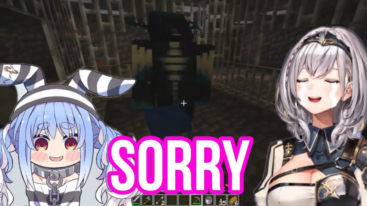 Pekora Tricked Noel Into Her Warden Trap | Minecraft [Hololive/Eng Sub ...