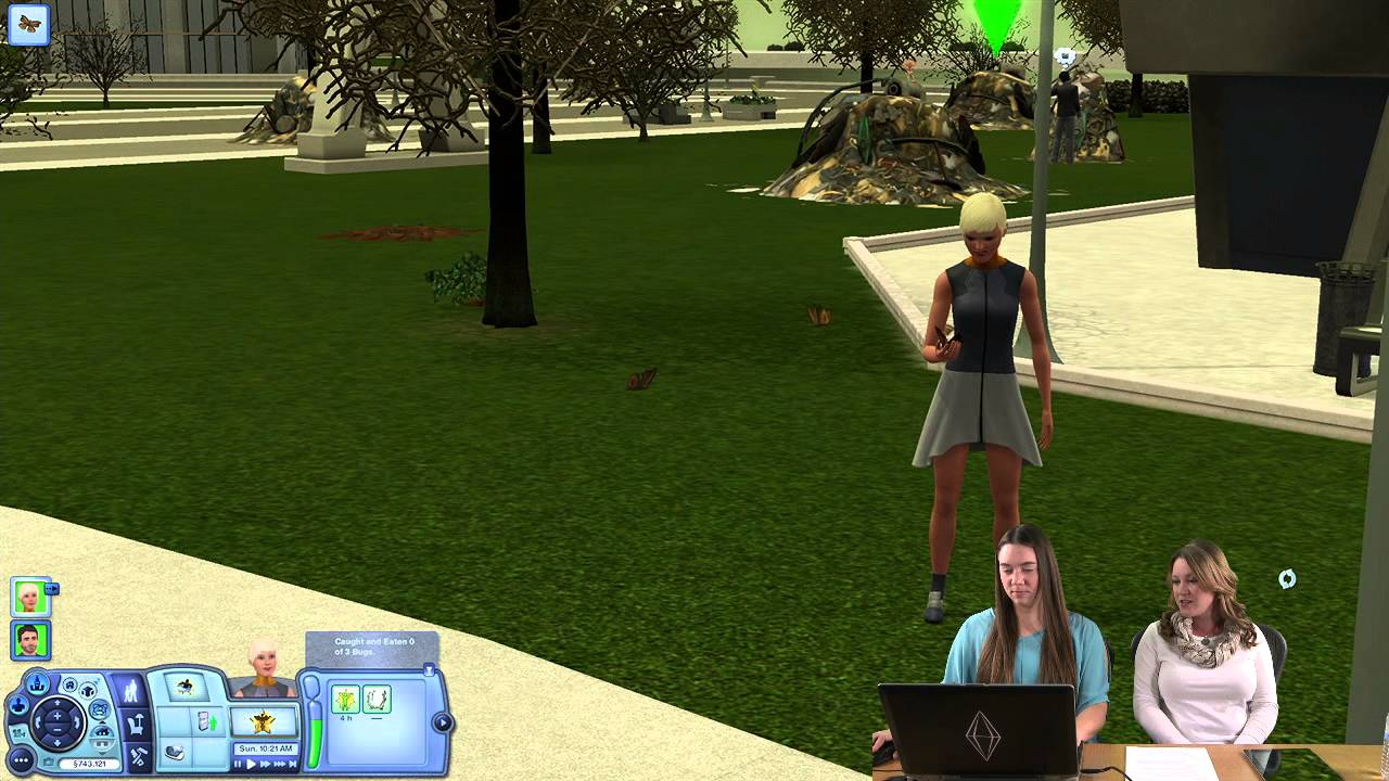 The Sims 3 Into the Future - Bug Collecting in Dystopia - YouTube