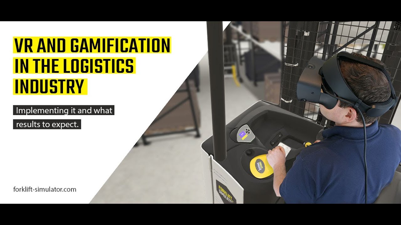 Virtual Reality (VR) and Gamification training in the logistics industry - YouTube