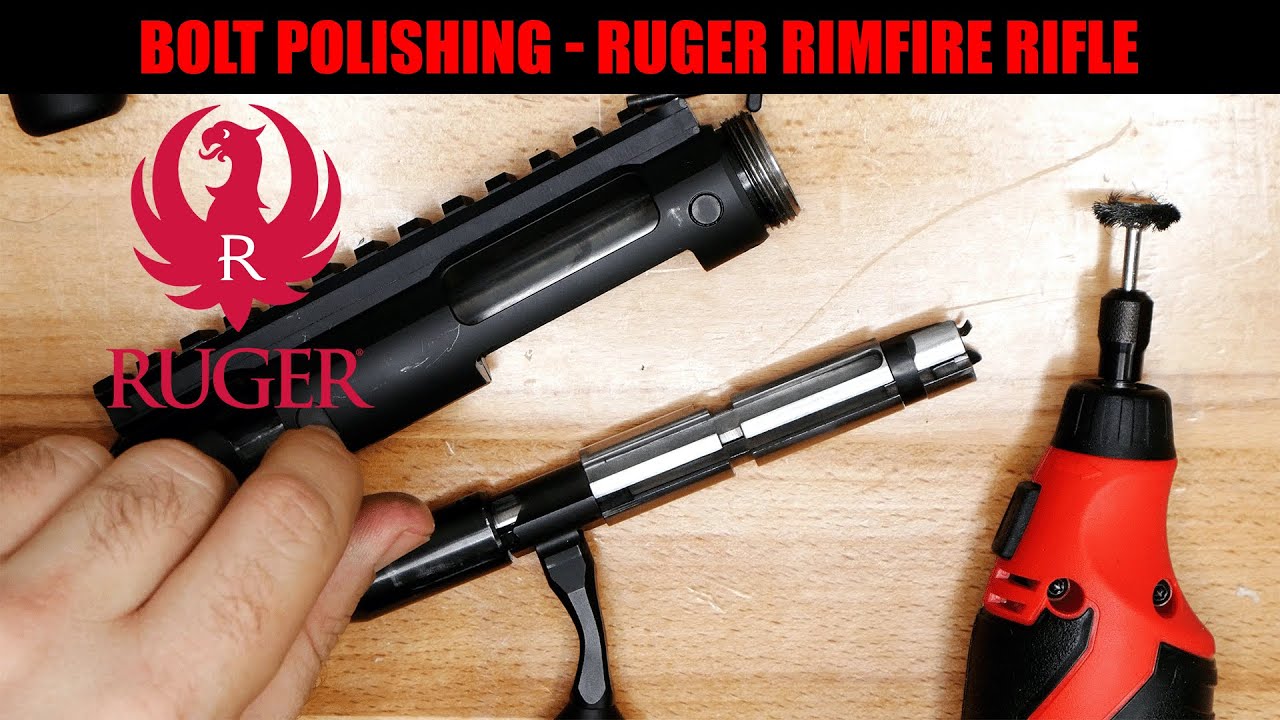 Ruger Precision Rimfire Rifle Bolt Disassembly and Polishing - YouTube