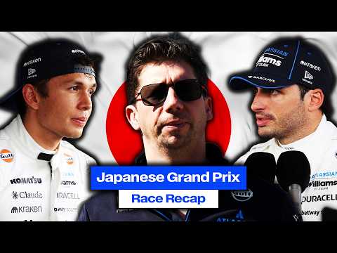How the Japanese GP played out in Suzuka - ft Alex Albon, Carlos Sainz and James Vowles