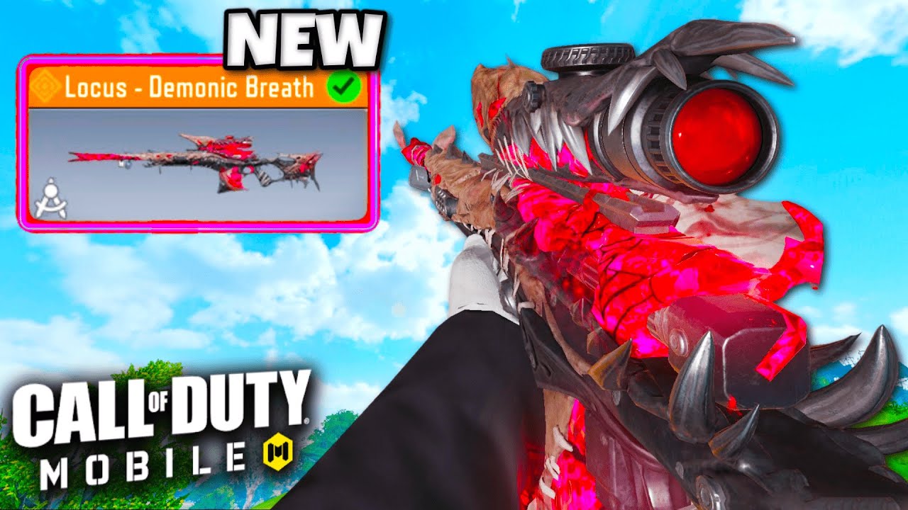 *NEW* LEGENDARY LOCUS - DEMONIC BREATH 😍 | COD MOBILE - YouTube