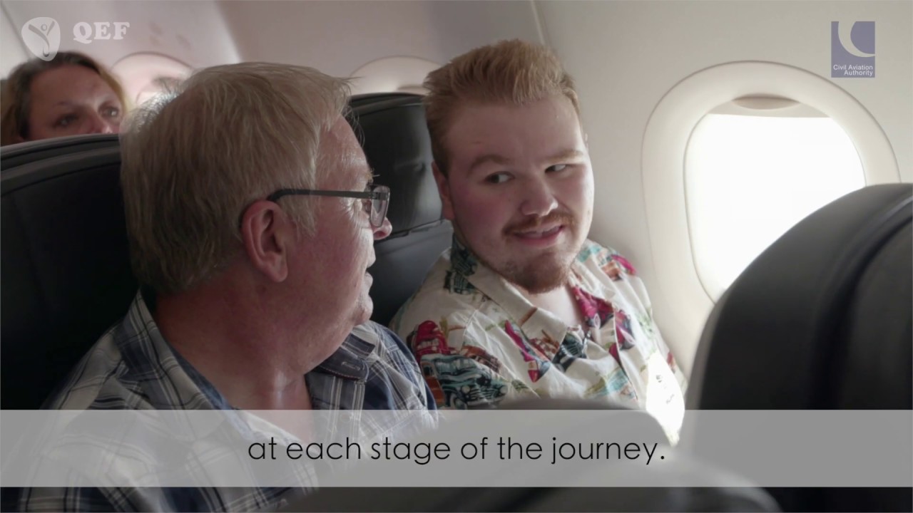 QEF - Your Guide To Flying With A Disability - YouTube
