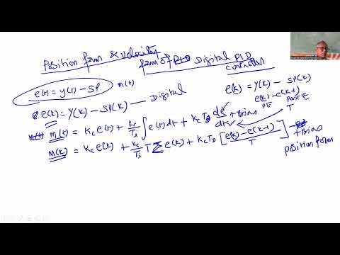 Digital PID controller (Position and Velocity Form) - YouTube