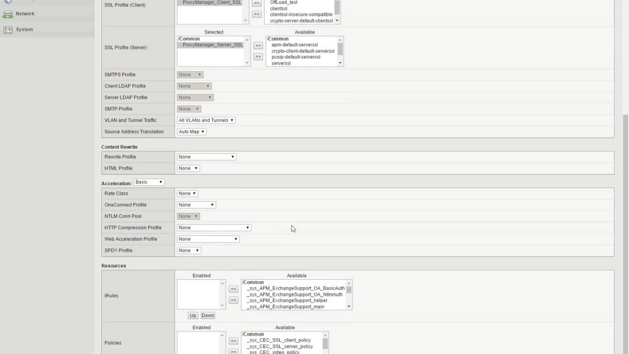 F5 Virtual Server and Security policy Demo - YouTube