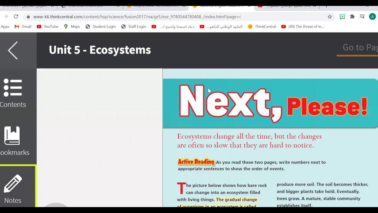 grade 5 How do environmental changes affect organisms? part 2 - YouTube