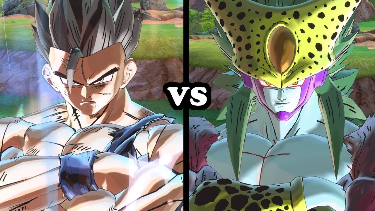 EPIC REMATCH! Gohan (Incomplete Ultra Instinct) VS Golden Cell SSJ4 God ...