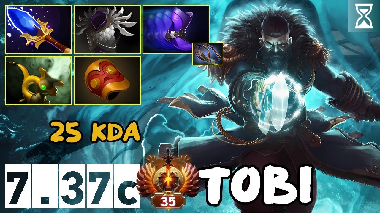 Tobi - Kunkka - 25 KDA - 7.37c - Immortal Dota - YouTube