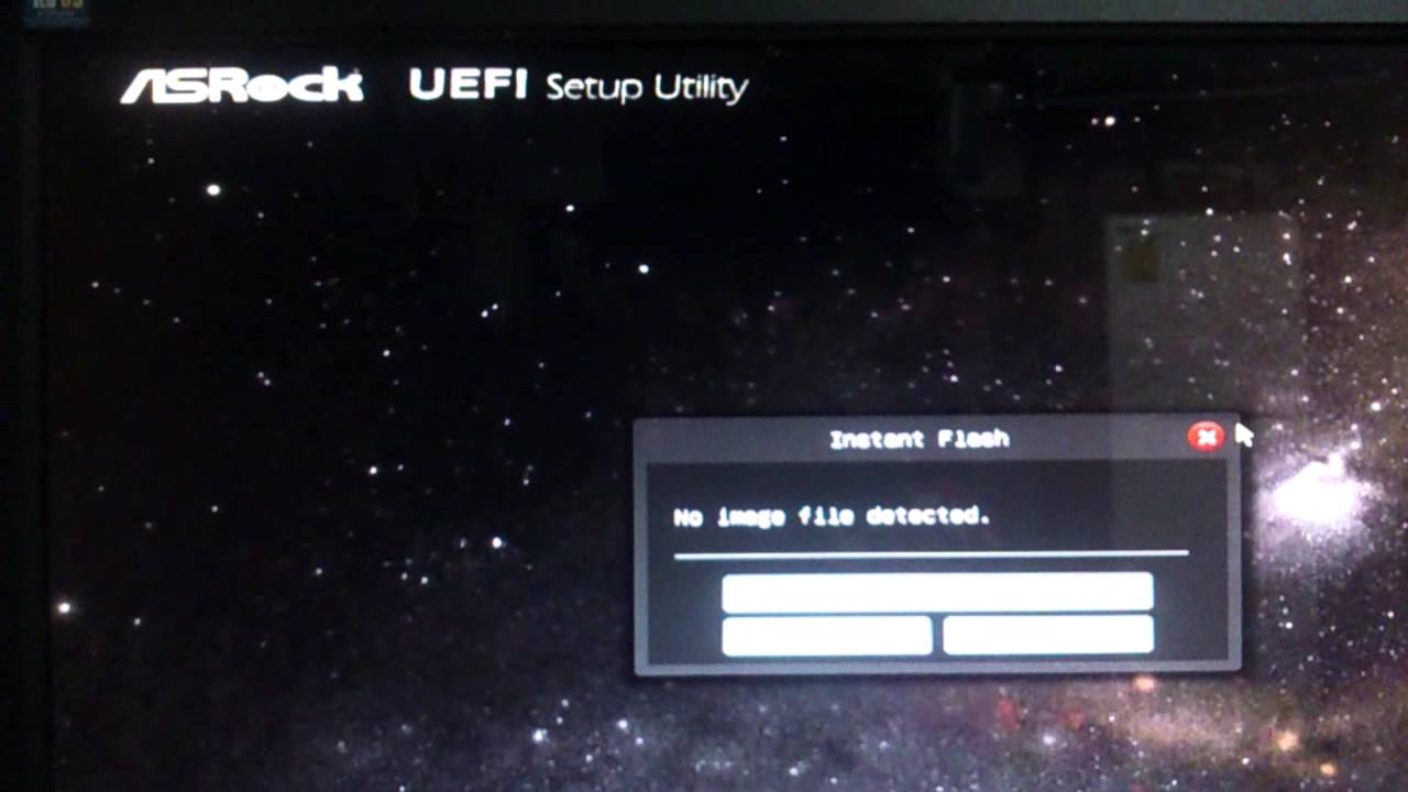 windows10 uefi instant flash problem - YouTube