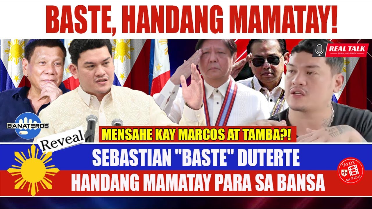 OMG! KAYA PALA! MAYOR BASTE, HANDANG MAMATAY?! GAANO KAMAHAL ANG BANSA ...