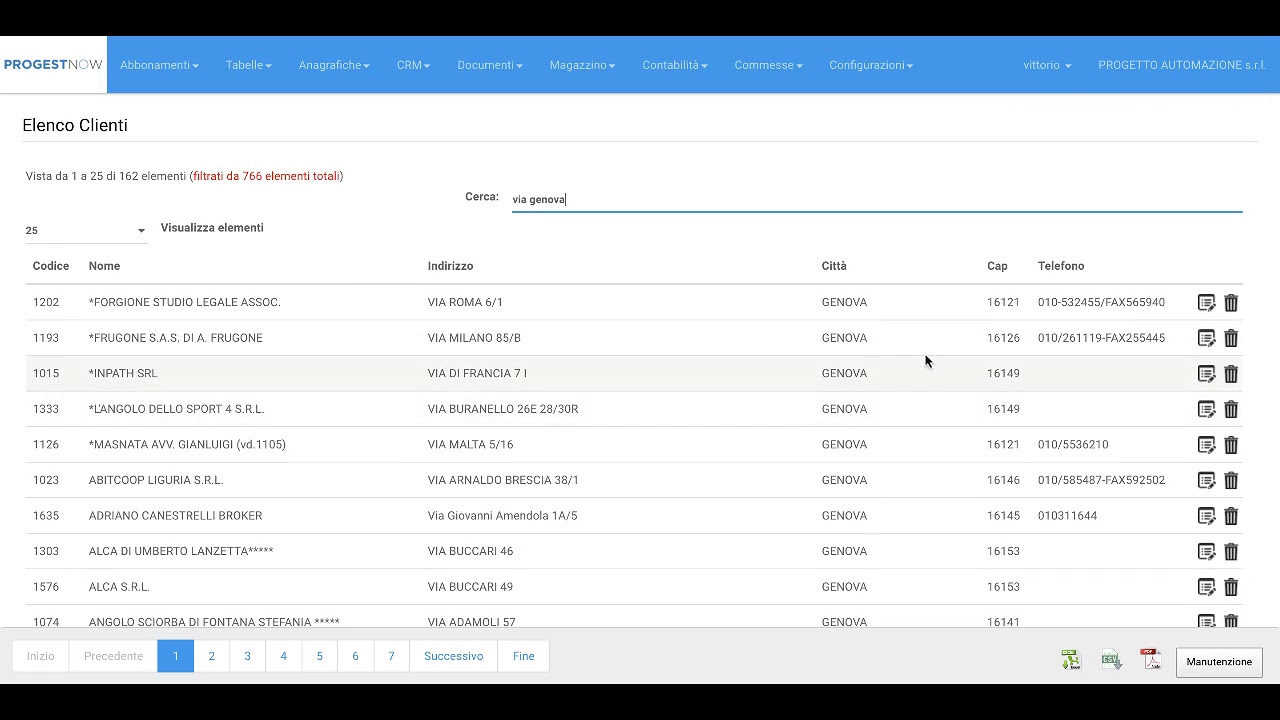 Pagina di Lista - ProgestNOW Software gestionale cloud - YouTube