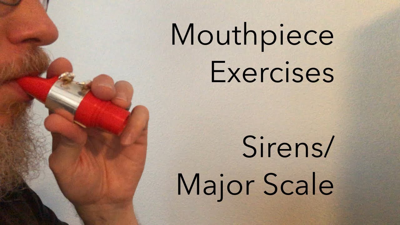 Tenor Saxophone Mouthpiece Exercises | Sirens and Major Scale - YouTube