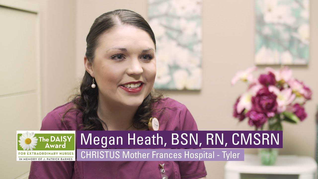 DAISY Award - Megan Heath, BSN, RN, CMSRN - YouTube