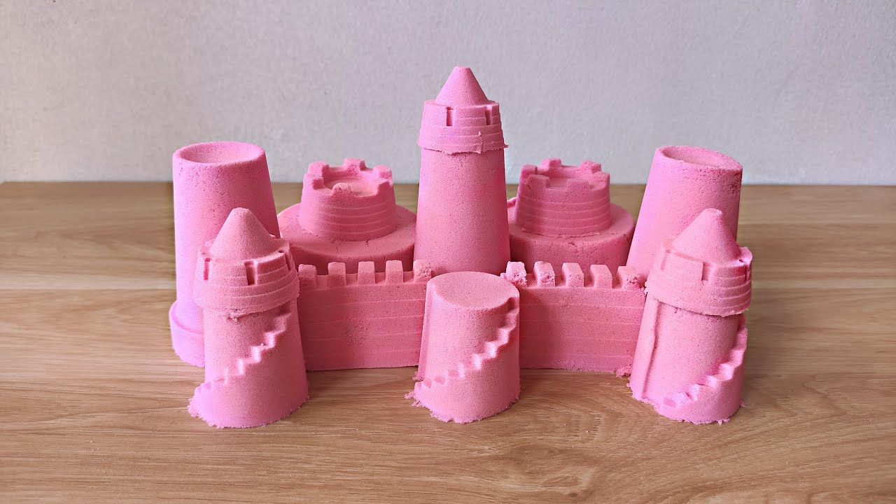 Kinetic Sand Castle - YouTube
