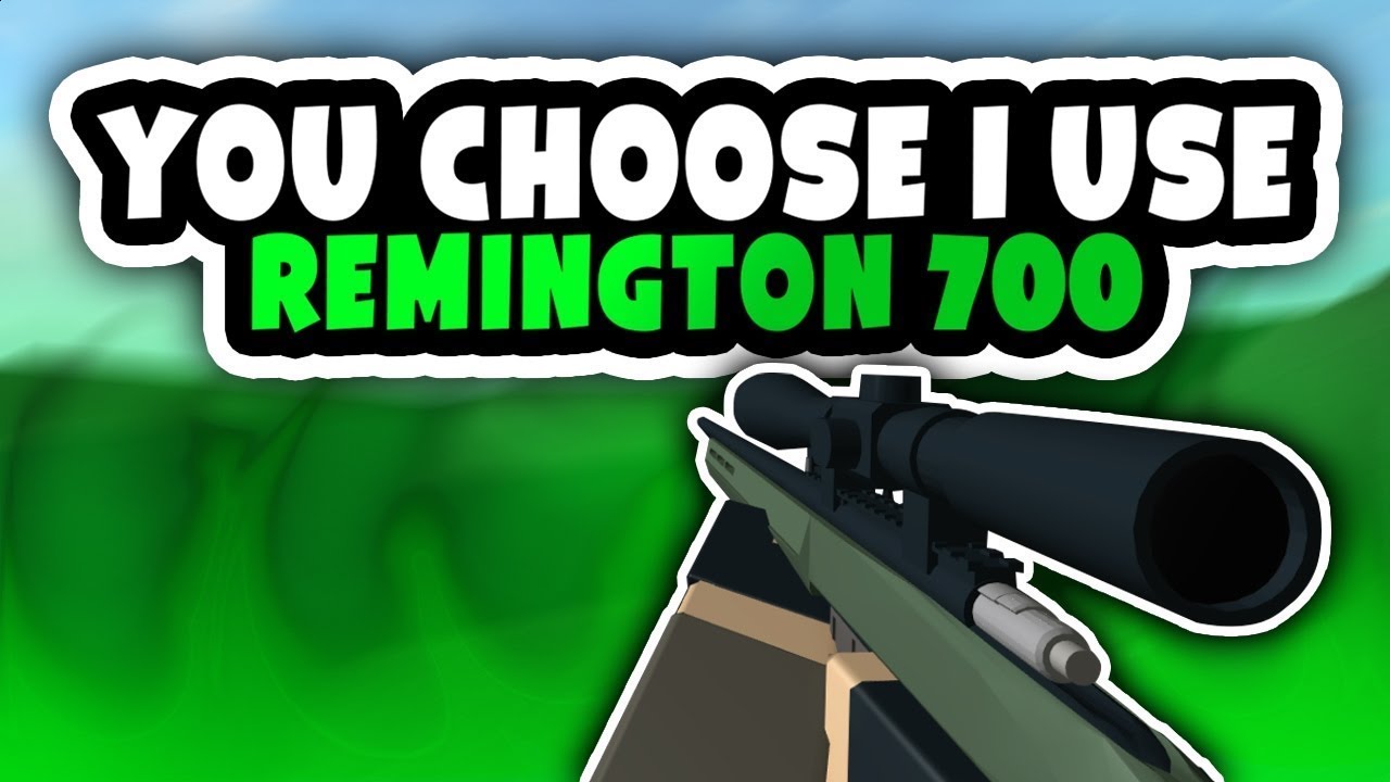 The Remington 700! - Roblox Phantom Forces Hilight Kill! - YouTube