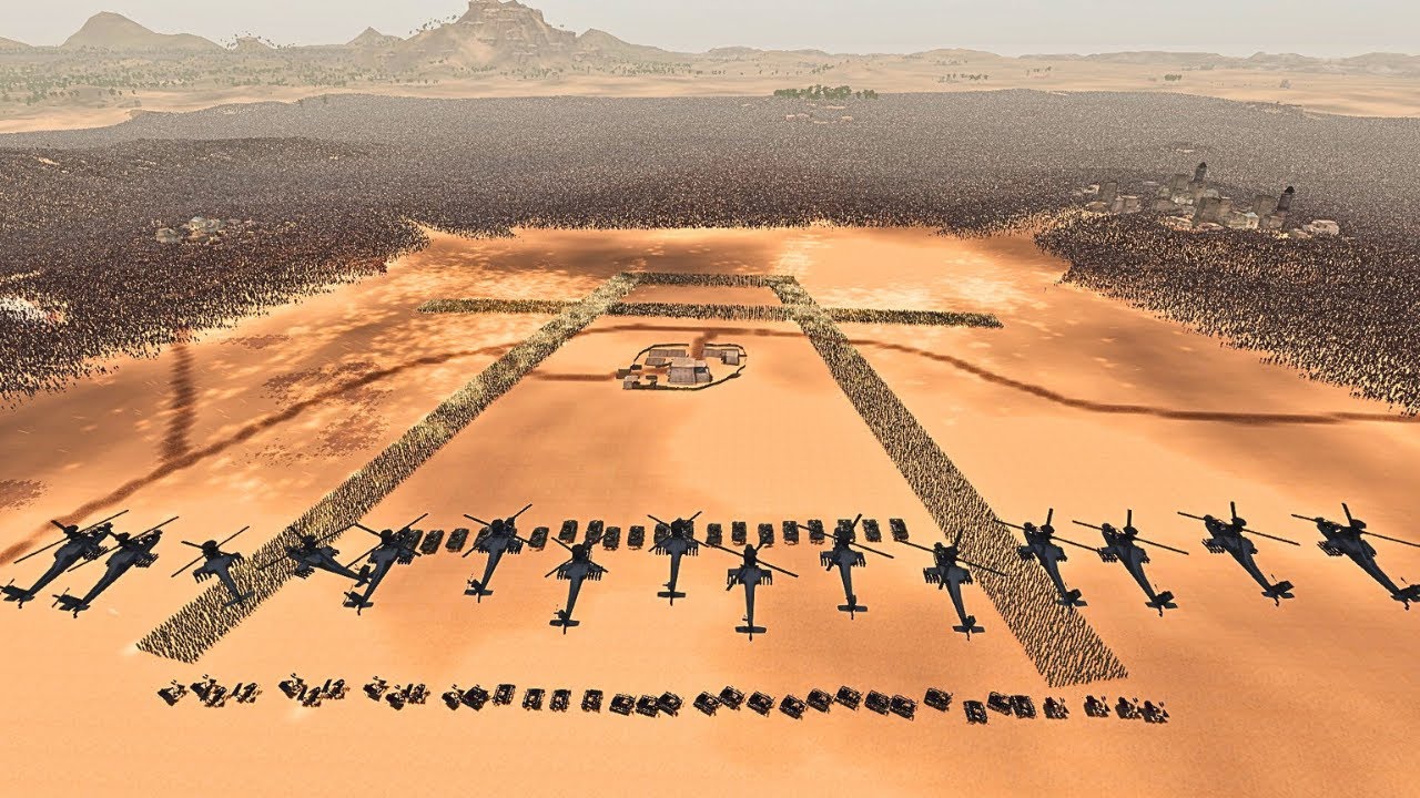 6,000,000 WAR ZOMBIES vs WW2 ARMY With CLUSTER MISSILE & M1A2 ABRAM ...