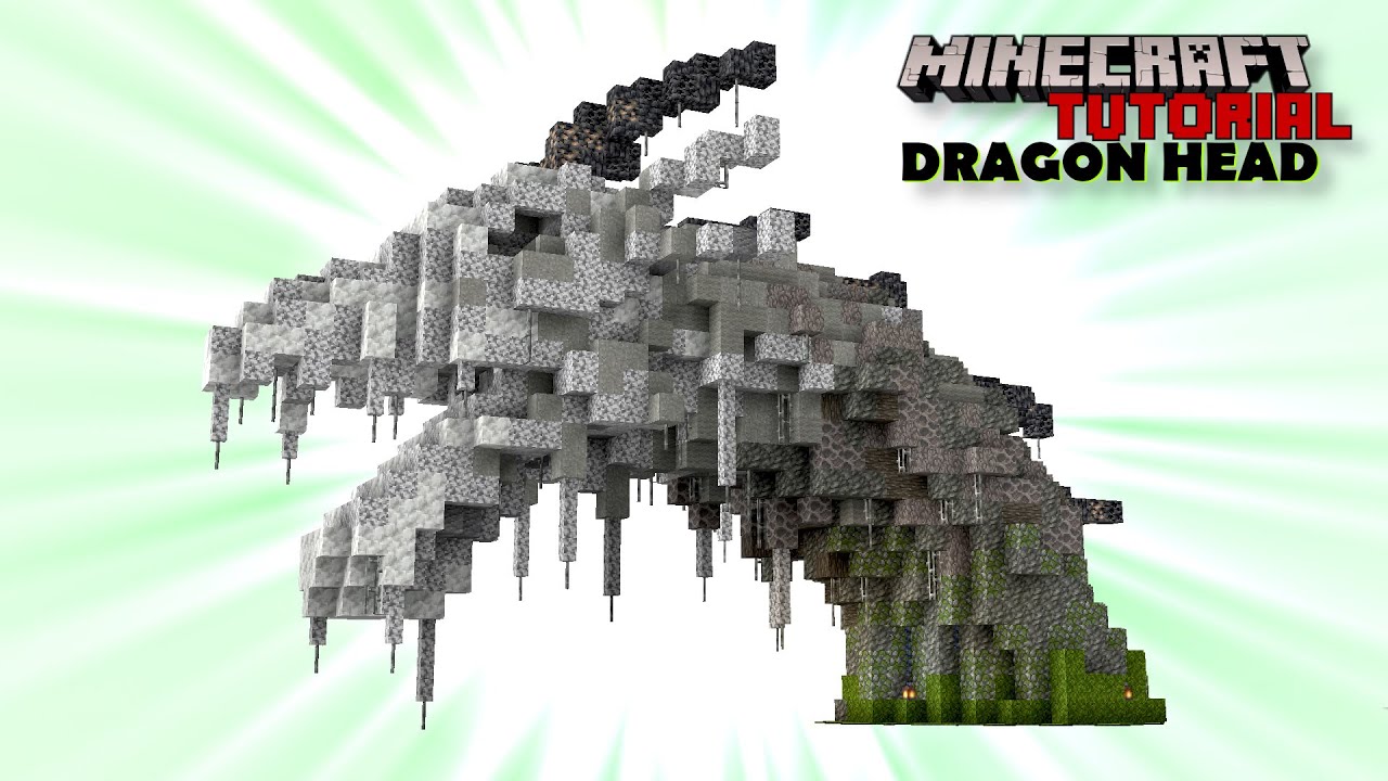 Minecraft Dragon Head Build - vrogue.co