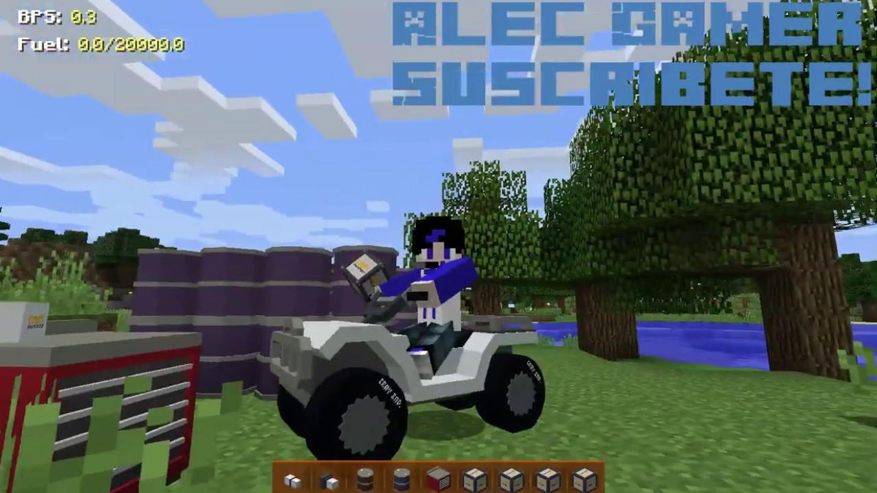 🚗¿¡Vehículos en MINECRAFT!?😱😱｜Vehicle Mod 1.12.2 - YouTube