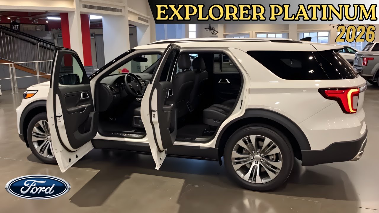 The 2026 Ford Explorer Premium is a Luxury New SUV! Interior and ...